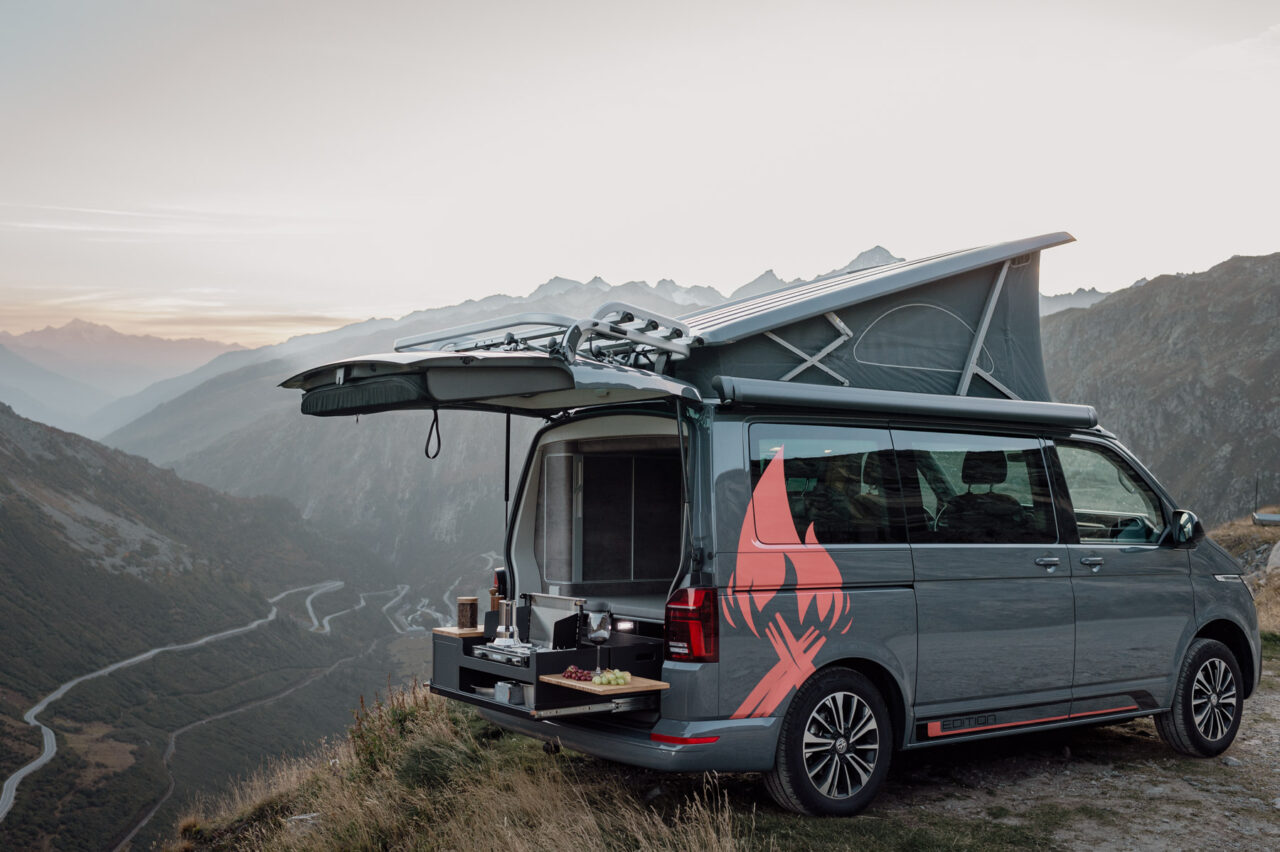 Übersichtsseite Heckküchen outside Ocean - calibox